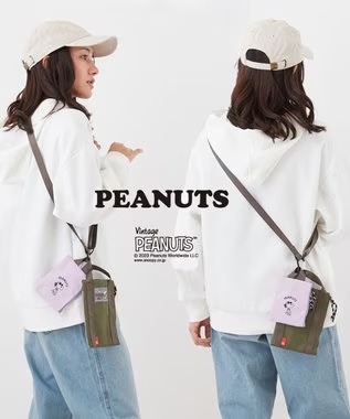 SNOOPY PEANUTS x ROOTOTE 掛繩袋(3種顏色), 女裝, 手袋及銀包, 銀包、卡片套 - Carousell