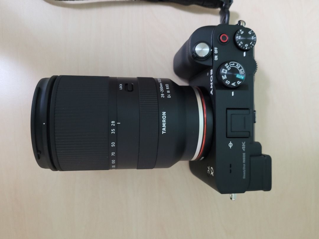 Sony A7C & Tamron 28-200 lens, Photography, Cameras on Carousell
