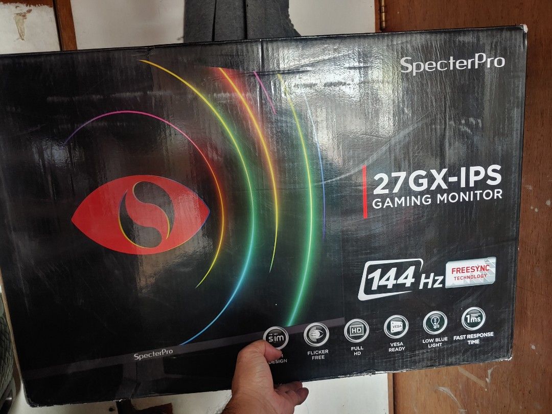 spectre pro 27gx frameless monitor, Computers & Tech, Parts ...