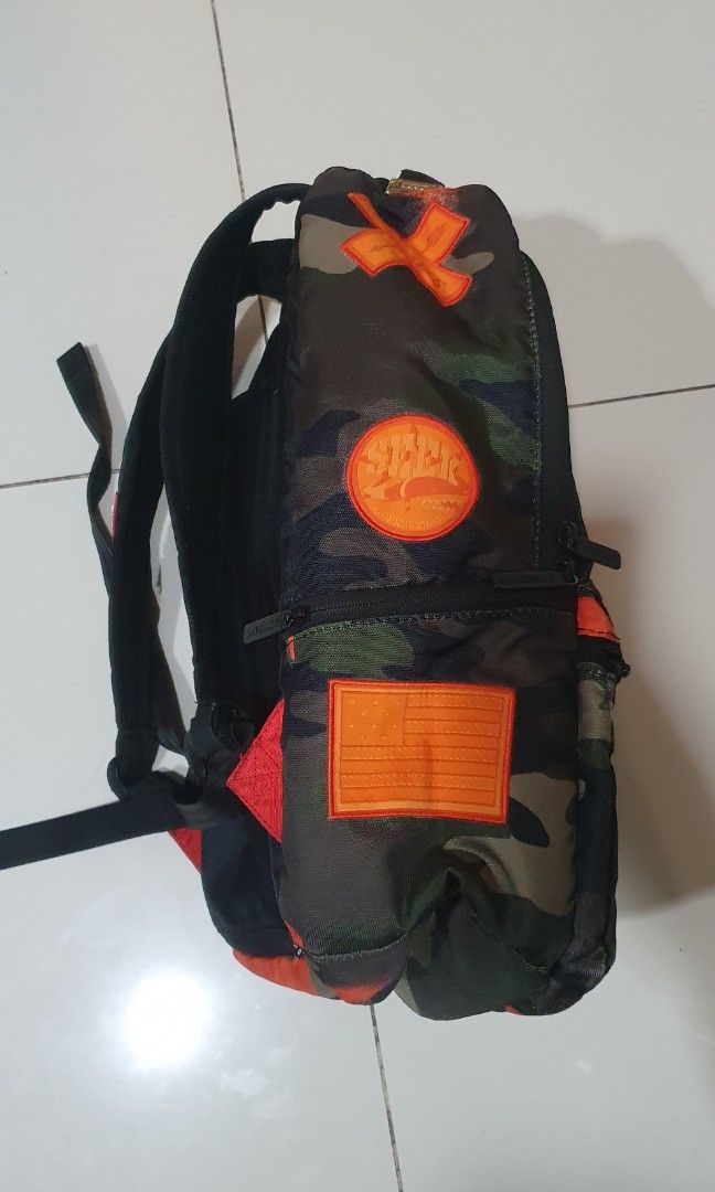 Sprayground Jacquees army cargo Backpack, Men's Fashion, Bags ...