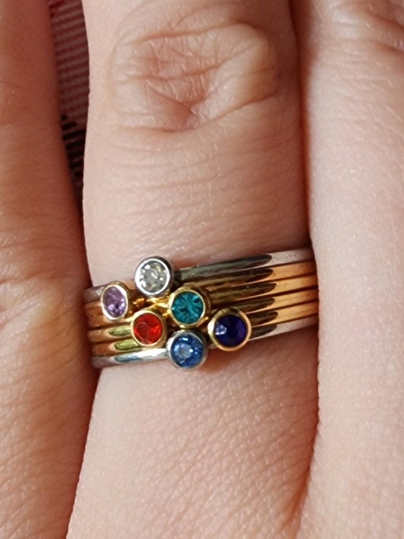 Stainless steel rings, Women's Fashion, Jewelry & Organisers, Rings on ...