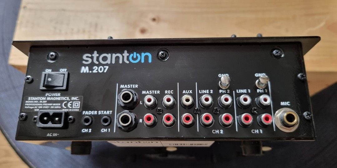 Stanton M207 dj mixer - Denon, Pioneer DJM, Allen&Heath, Vestax ...