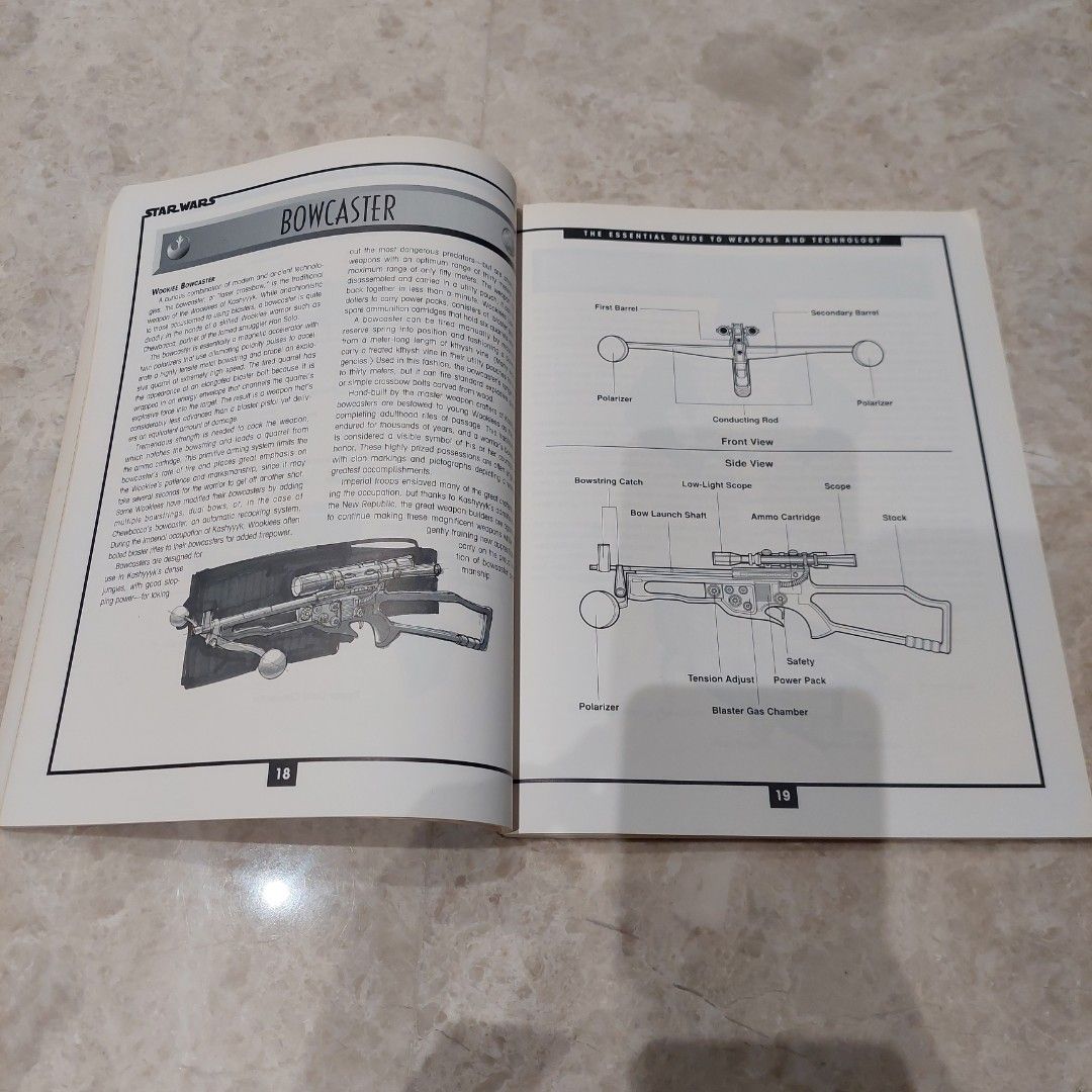 Star Wars The Essential Guide to Weapons and Technology, Hobbies & Toys ...