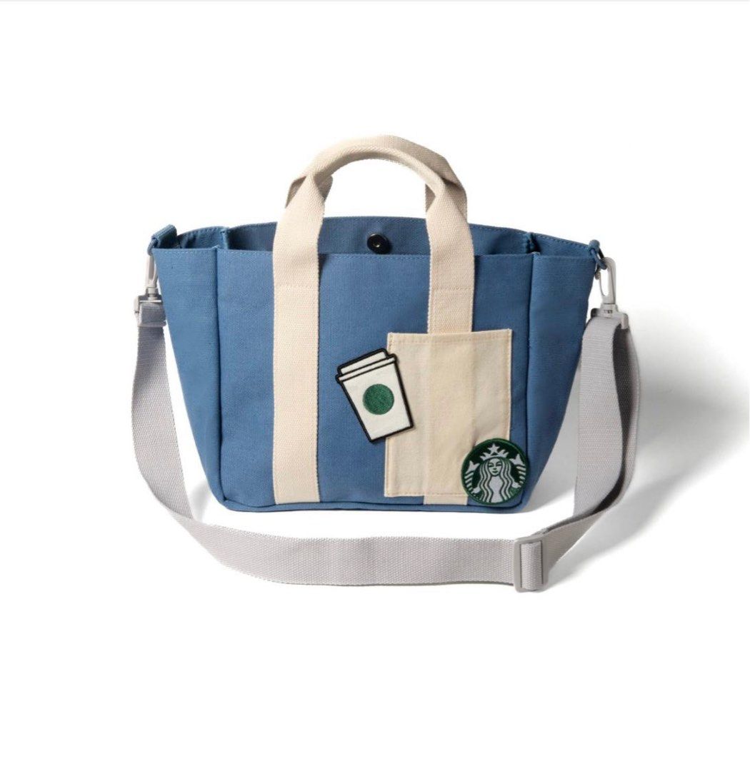 Starbucks Blue Colour-block Bag, Women's Fashion, Bags & Wallets ...