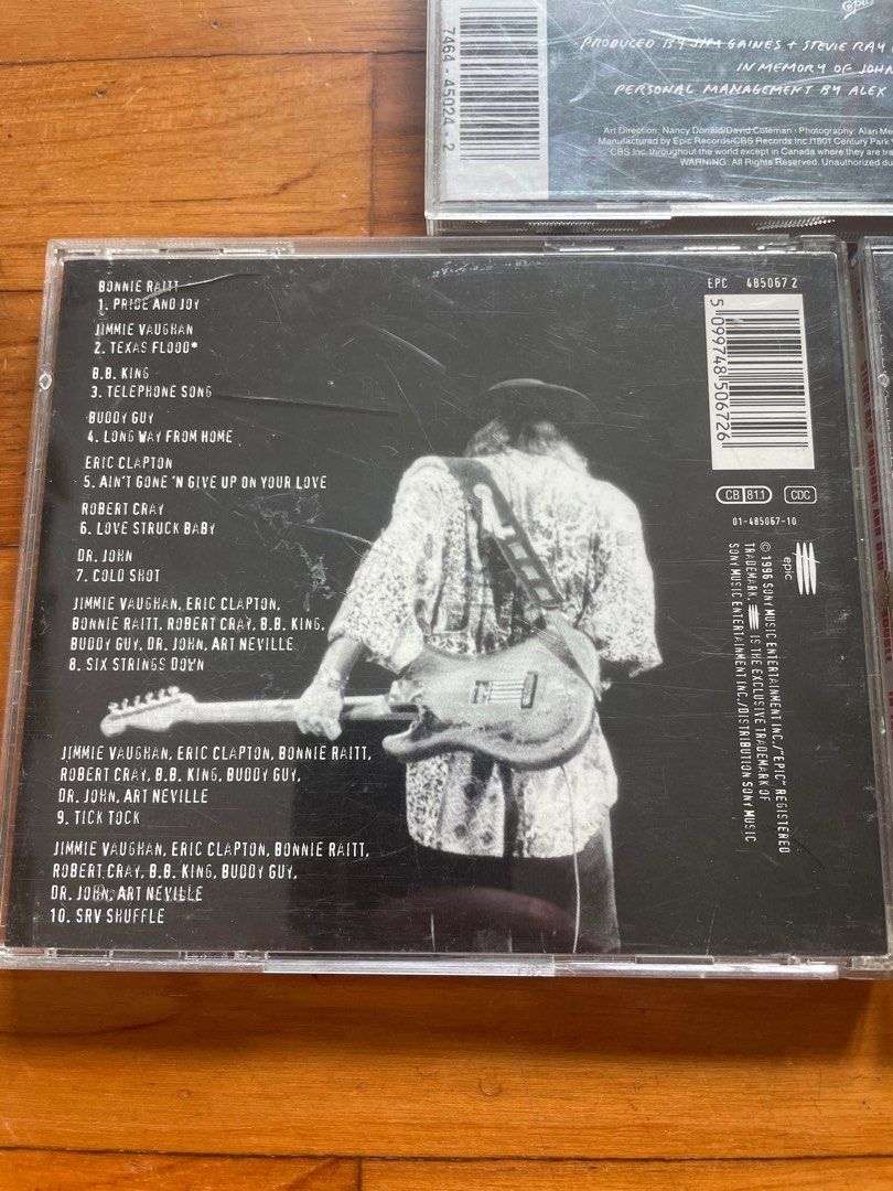 Stevie Ray Vaughan CD, Hobbies & Toys, Music & Media, CDs & DVDs on ...