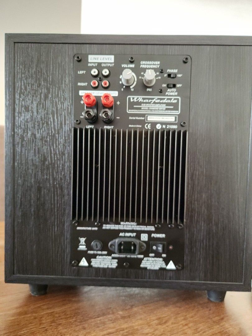 Subwoofer Wharfedale Diamond SW150, Audio, Soundbars, Speakers ...