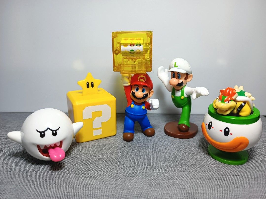 Super Mario miniature set of 5, Hobbies & Toys, Toys & Games on Carousell
