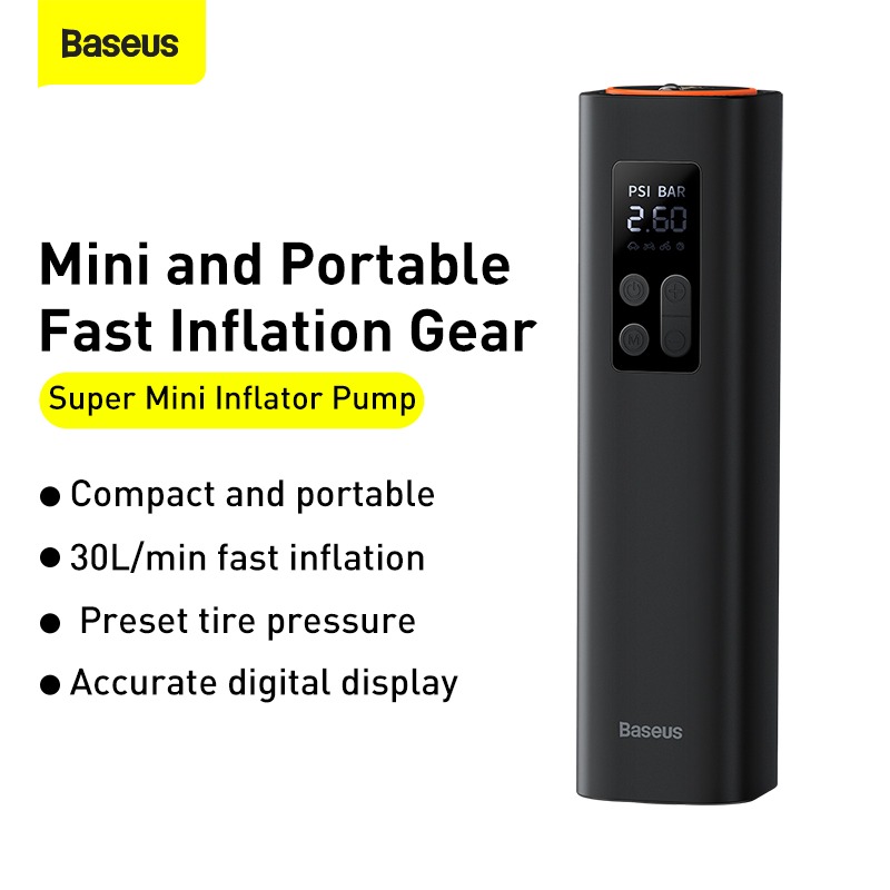 Super Mini Inflator Pump, Sports Equipment, Bicycles & Parts, Parts ...