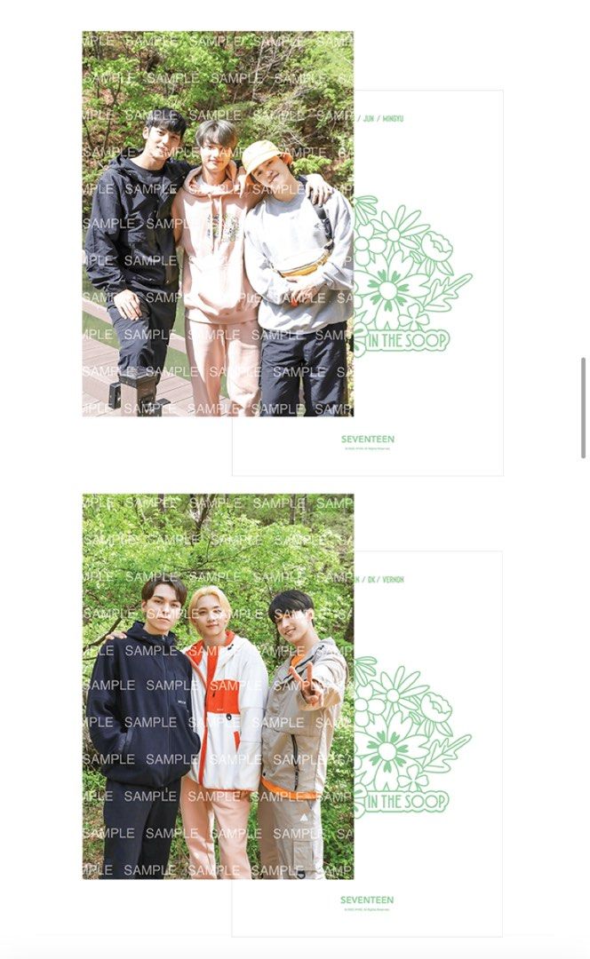 SVT IN THE SOOP S1 POSTER SET, Hobbies & Toys, Memorabilia ...