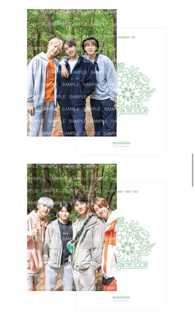 SVT IN THE SOOP S1 POSTER SET, Hobbies & Toys, Memorabilia ...