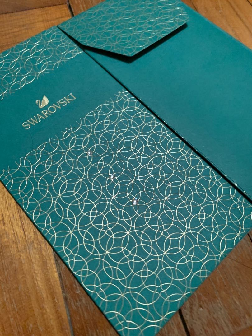 Swarovski Red Packet / Green Packet / Hari Raya Packet / Sampul (5 ...