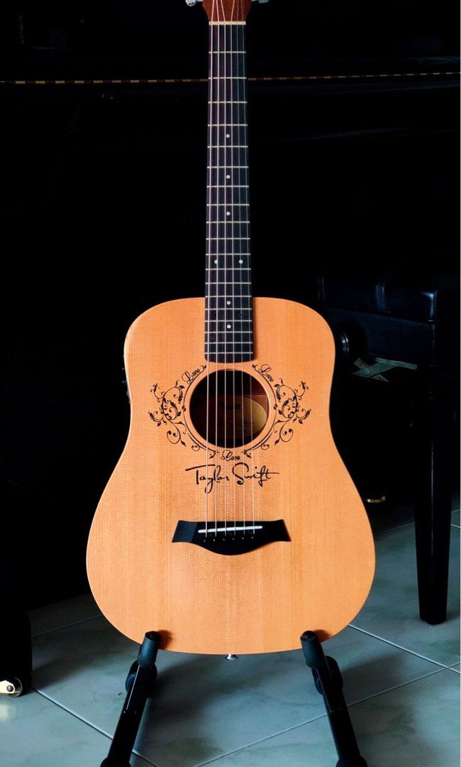 Taylor Swift Signature Baby Taylor-e 3/4 Travel Size Acoustic Electric ...