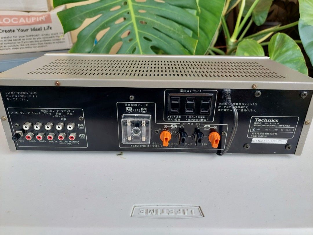 Technics Stereo Integrated Amplifier, Audio, Soundbars, Speakers ...