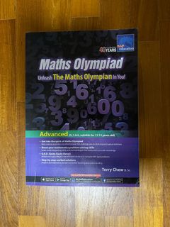 Terry Chew Math Olympiad - Intermediate book, Hobbies & Toys, Books ...