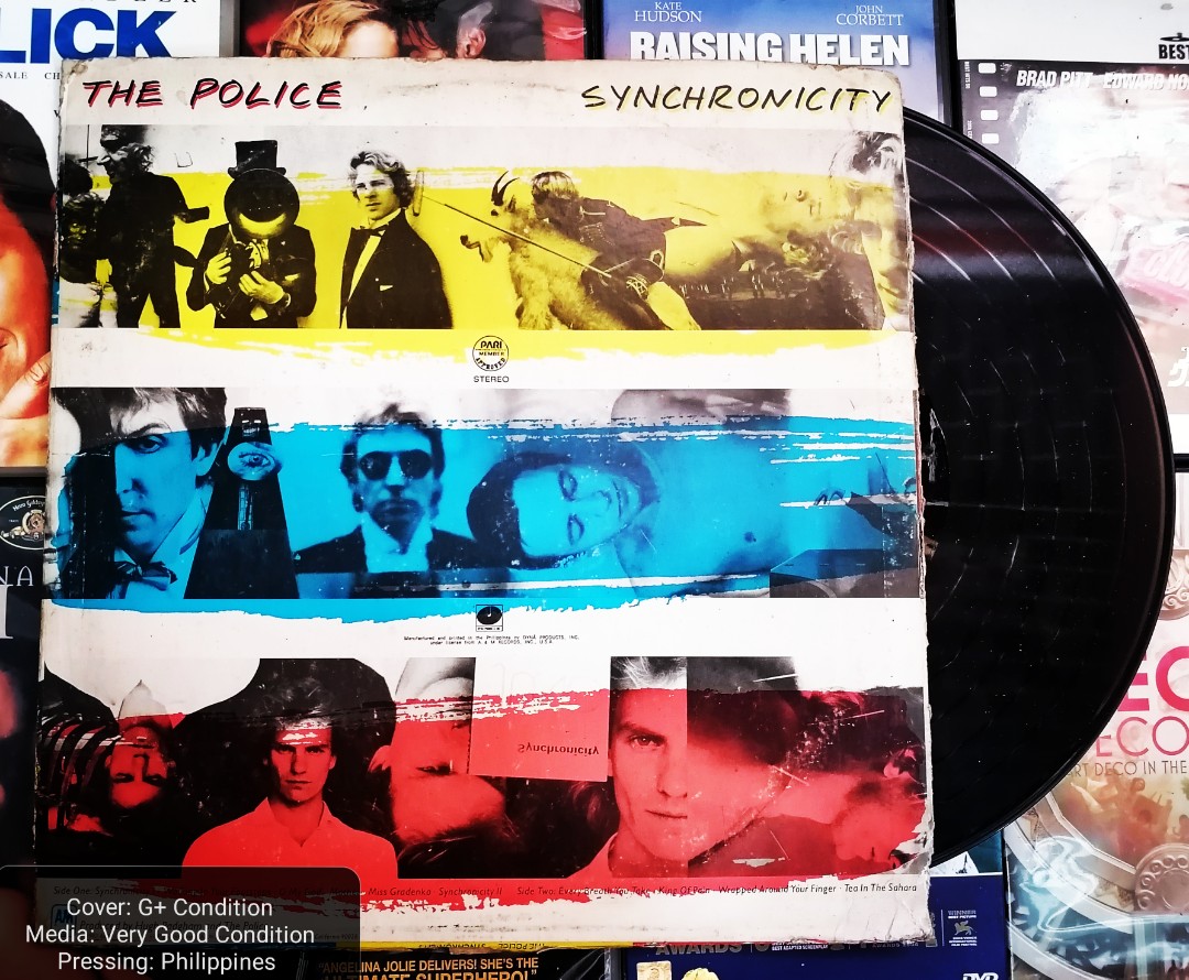 The Police Synchronicity Vinyl Record Original Vinyl Records Vintage ...