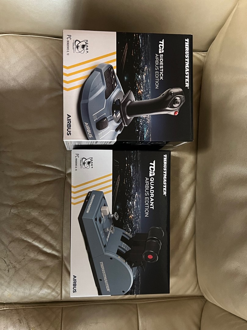 Thrustmaster TCA Sidestick and Quadrant Airbus Edition, Video Gaming ...