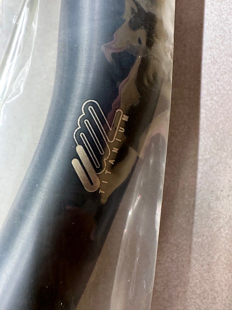 Titanium Low Rise Handlebar for Brompton, Sports Equipment, Bicycles ...