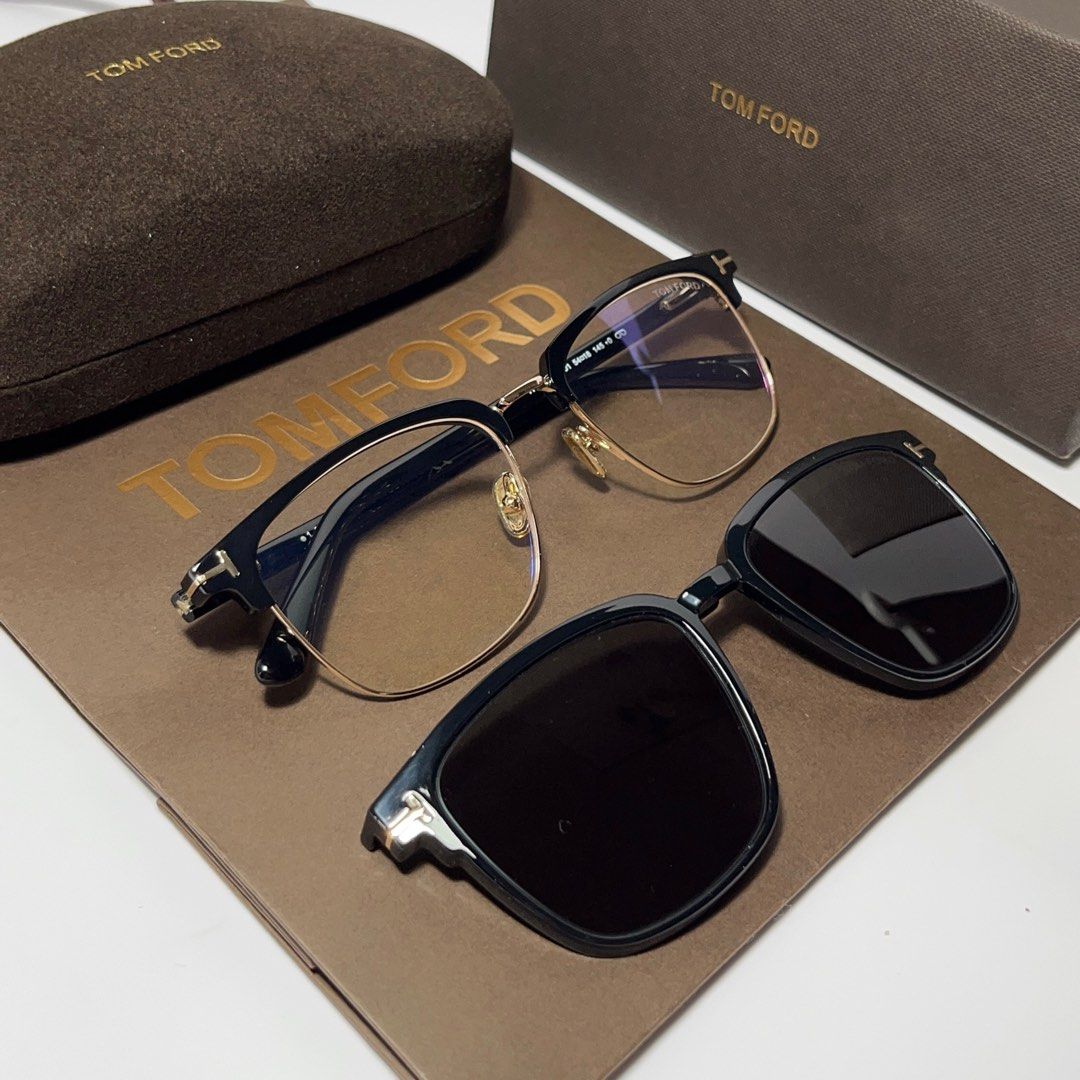 Tom Ford | TF5683-B 001 | Size 54, Men's Fashion, Watches & Accessories ...