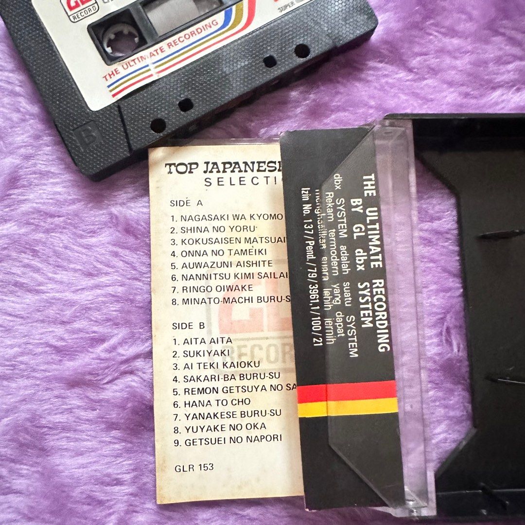 Top Japanese Song Cassette Tape, Hobbies & Toys, Music & Media, CDs ...