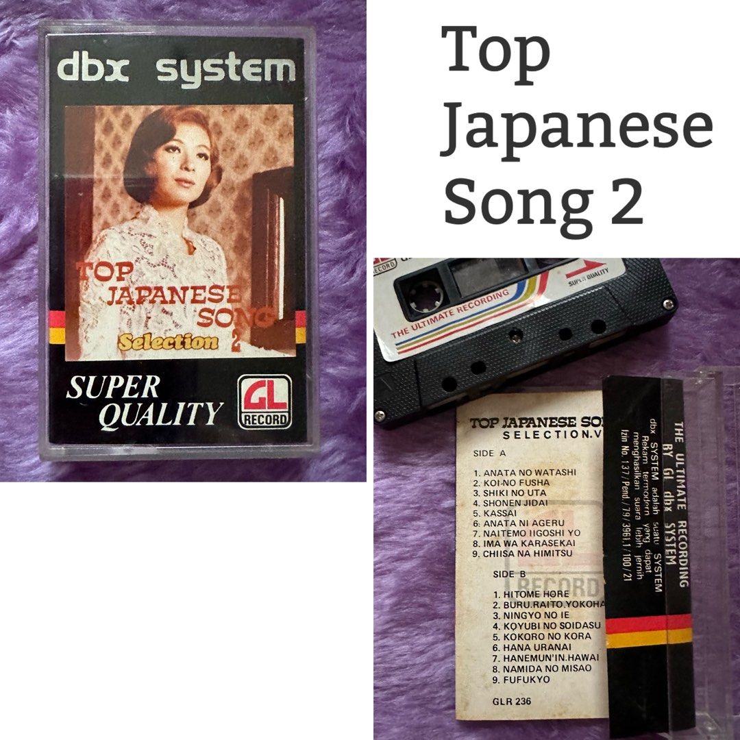 Top Japanese Song Cassette Tape, Hobbies & Toys, Music & Media, CDs ...