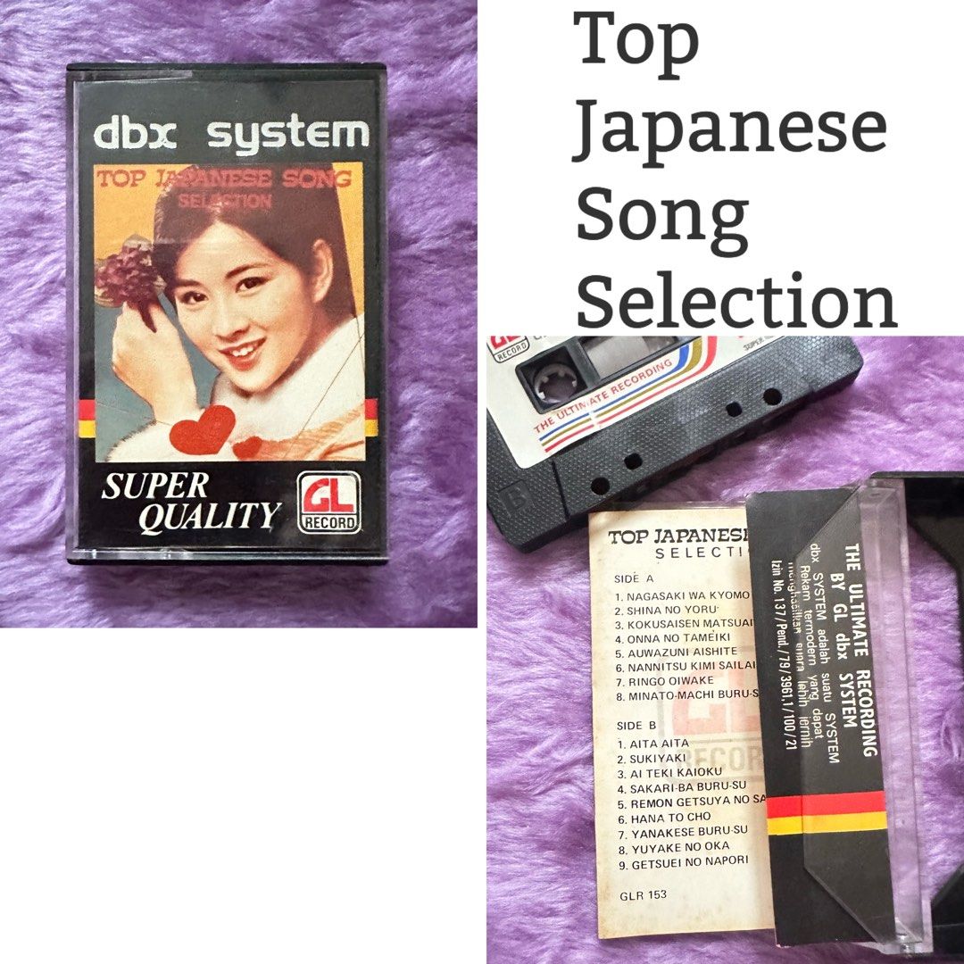 Top Japanese Song Cassette Tape, Hobbies & Toys, Music & Media, CDs ...