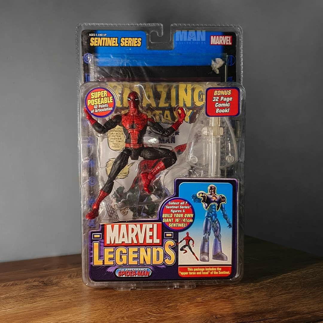 Toy Biz Marvel Legends First Appearance Spider-Man Amazing Fantasy #15 ...