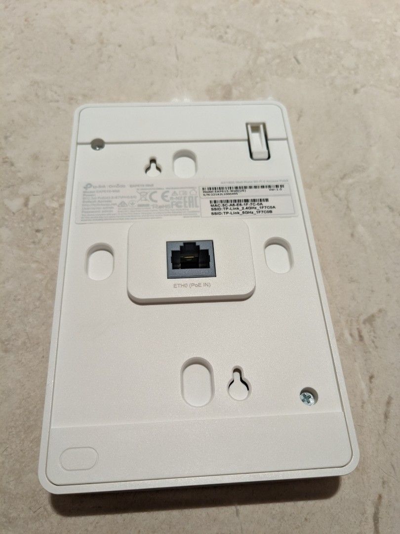 TP-Link EAP615-Wall (US) wireless access point, Computers & Tech, Parts ...