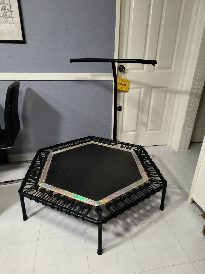 Trampoline, Sports Equipment, Exercise & Fitness, Cardio & Fitness ...