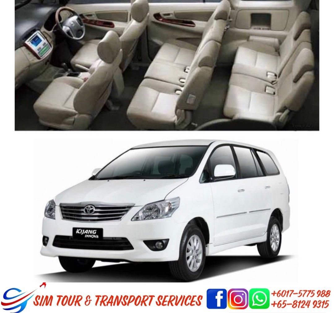 Transport Singapore SG To JB Malaysia Johor Malacca KL Kuala Lumpur Port Dickson Genting Ipoh ...