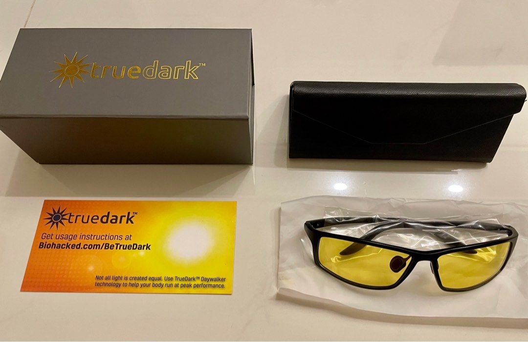 True dark sunglasses, Men's Fashion, Watches & Accessories, Sunglasses ...