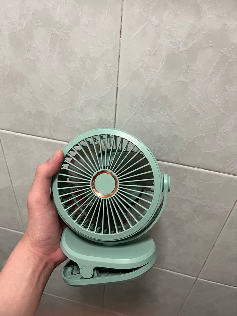 Turquoise Portable Fan, TV & Home Appliances, Other Home Appliances on ...