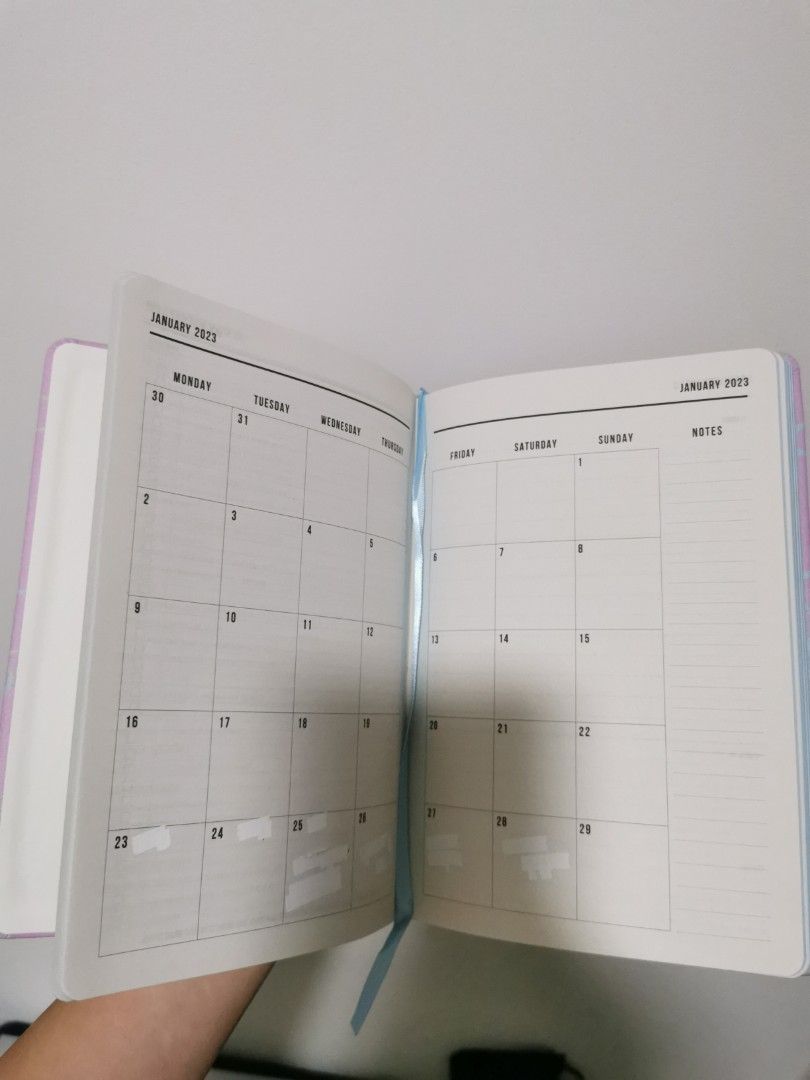 Typo weekly calendar notebook, Hobbies & Toys, Stationery & Craft ...