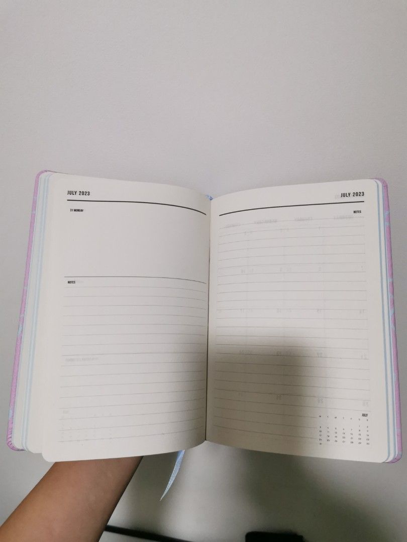 Typo weekly calendar notebook, Hobbies & Toys, Stationery & Craft ...