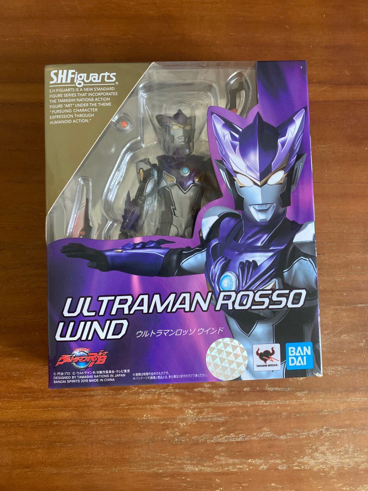 Ultraman R/B Rosso Wind SH Figuarts, Hobbies & Toys, Toys & Games on ...