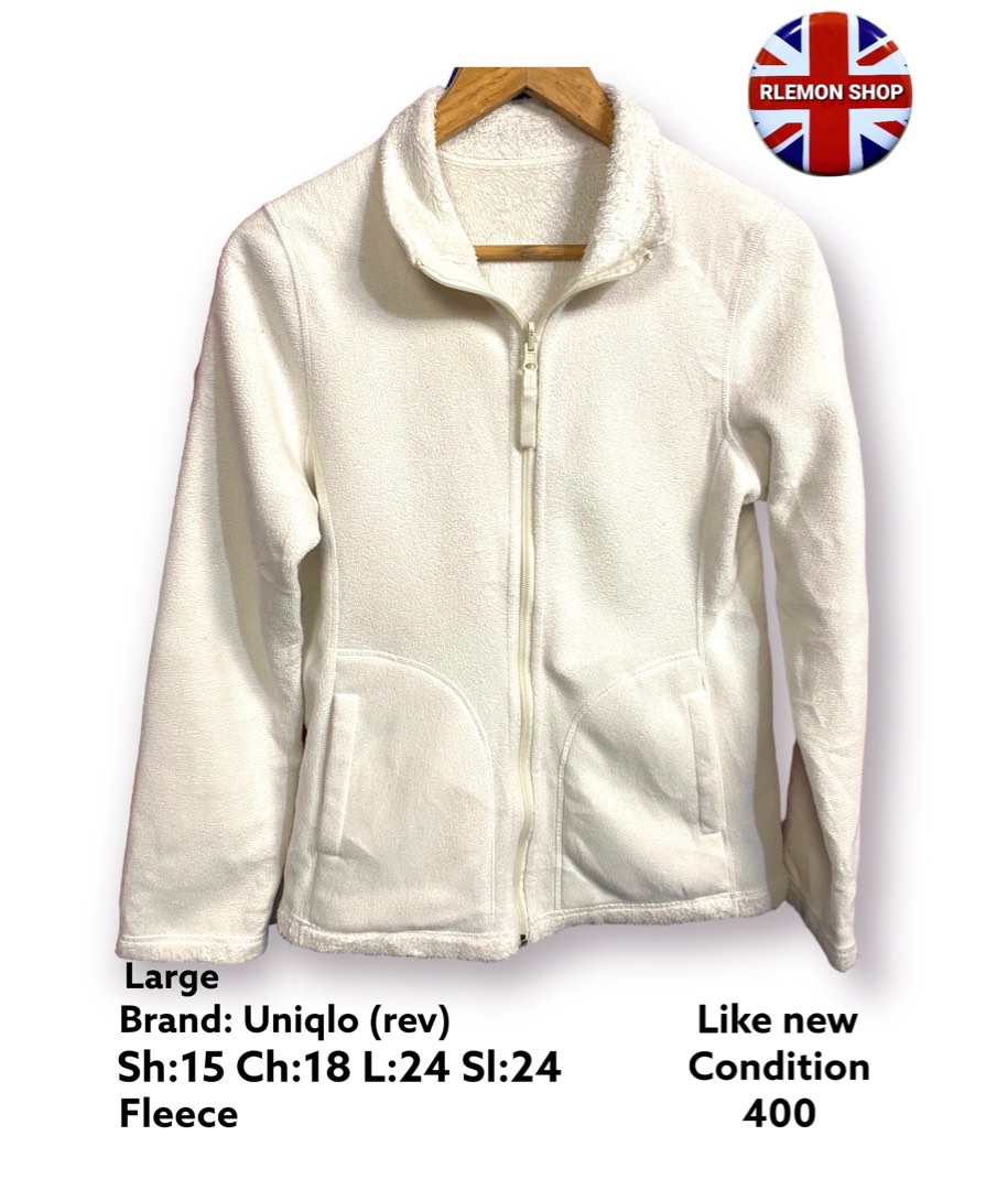 Uniqlo Reversible Fleece Jacket, Women's Fashion, Coats, Jackets and ...