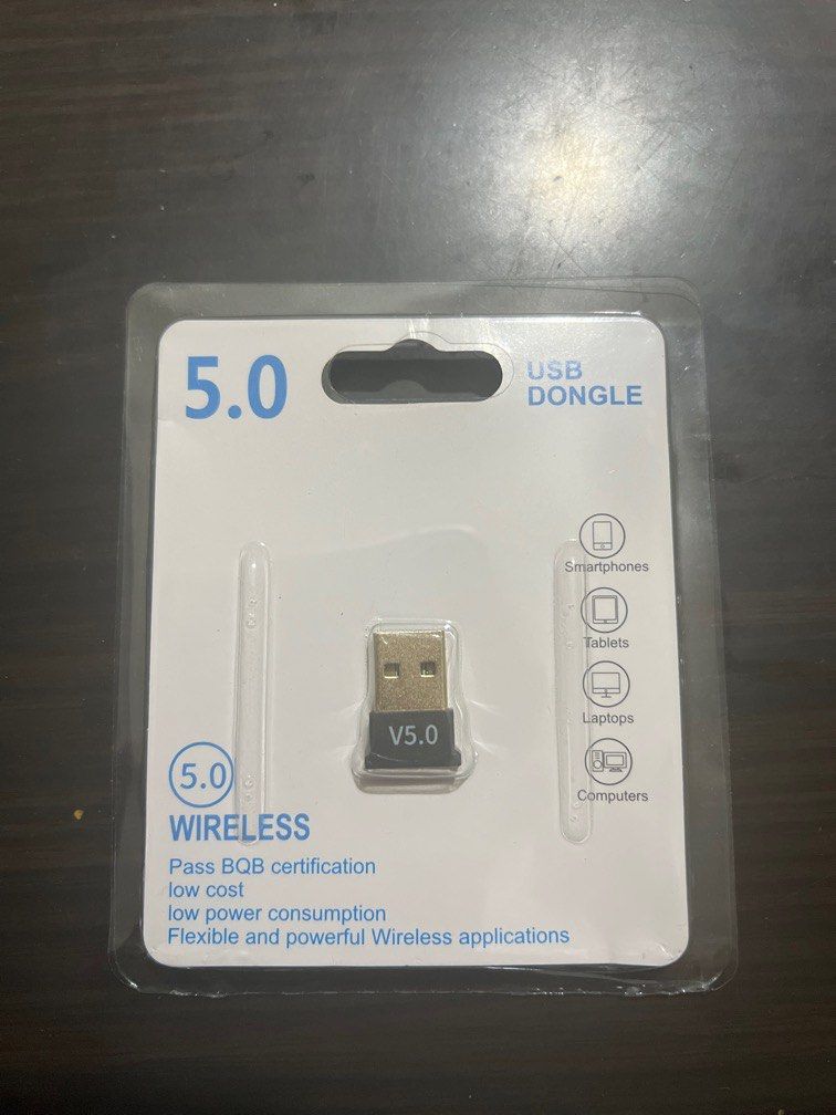 Bluetooth USB Dongle 5.0, Computers & Tech, Parts & Accessories, Other ...