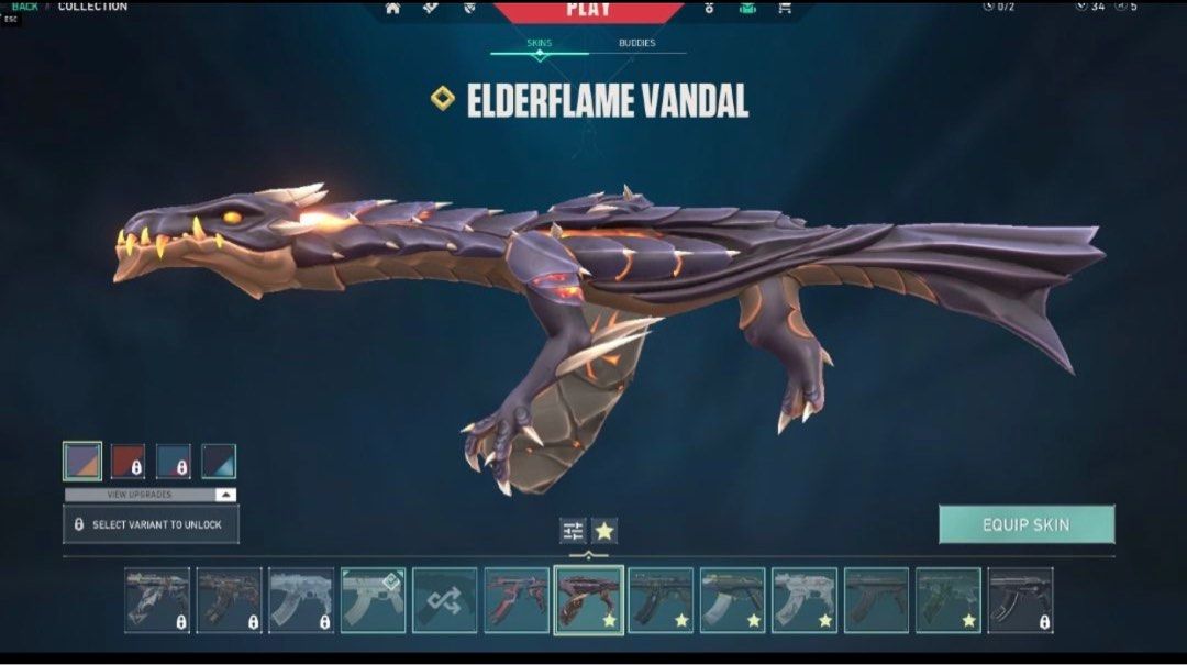 VALORANT PLAT ACCOUNT (RGX KNIFE) WITH PLAT BUDDY AND MANY SKINS, 電子遊戲 ...