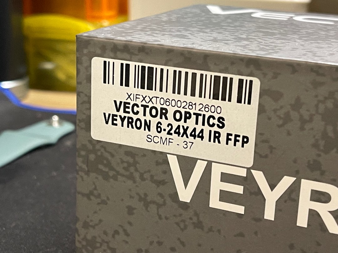 Vector Optics Veyron 6-24x44 rifle scope + cantilever mount on Carousell