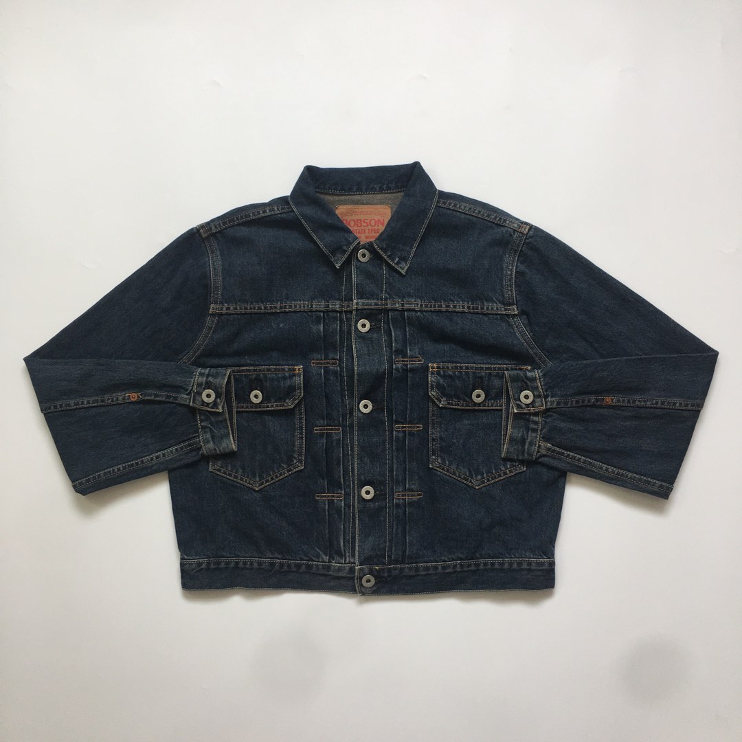 Vintage 90’s BOBSON Japan Type 2 Denim Trucker Selvedge jacket, Men's ...