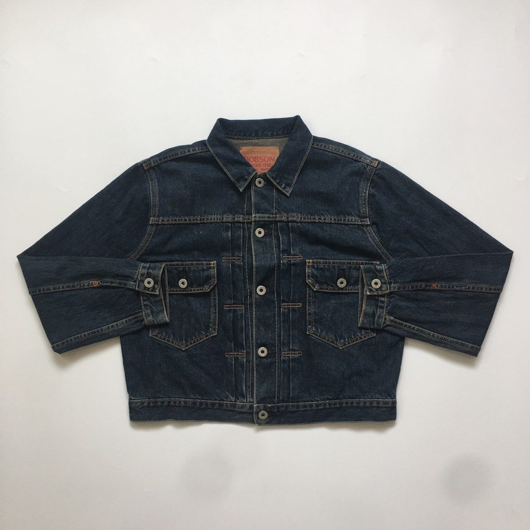 Vintage 90’s BOBSON Japan Type 2 Denim Trucker Selvedge jacket, Men's ...