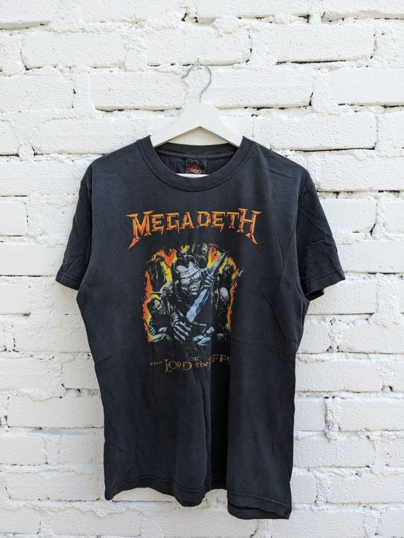 Vintage bootleg Megadeth baju band, Men's Fashion, Tops & Sets, Tshirts ...
