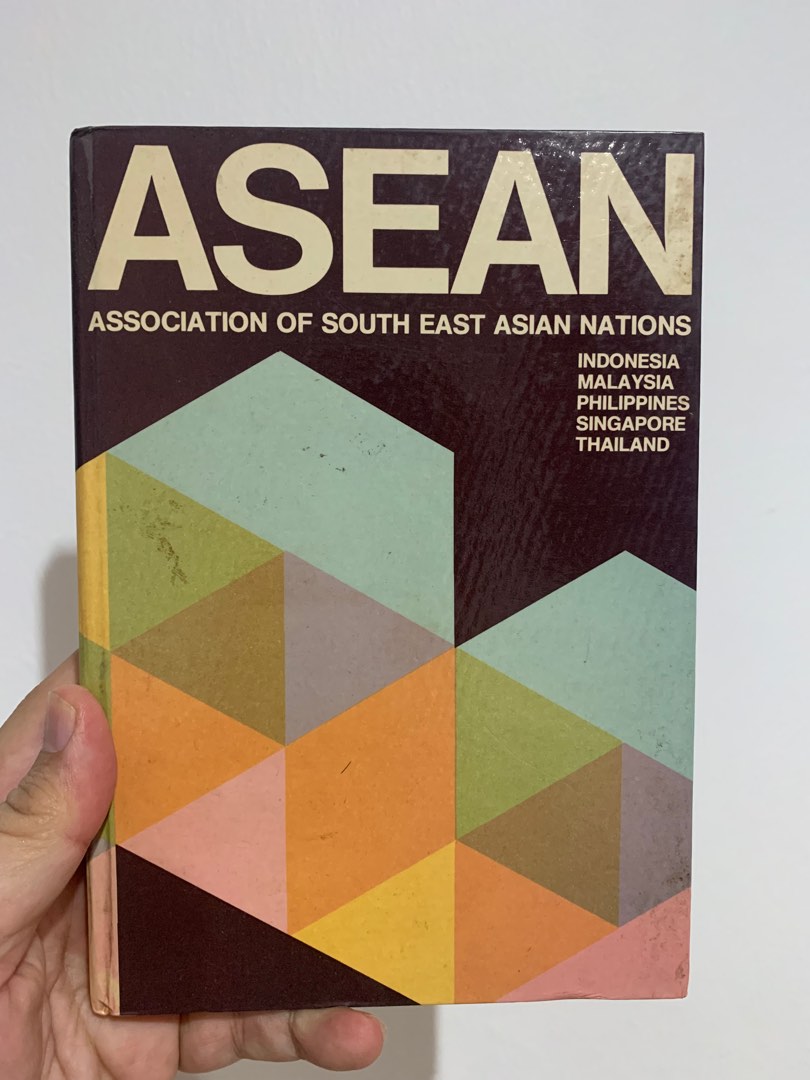 VINTAGE HARDCOVER BOOK: ASEAN - Association of South East Asian Nations ...