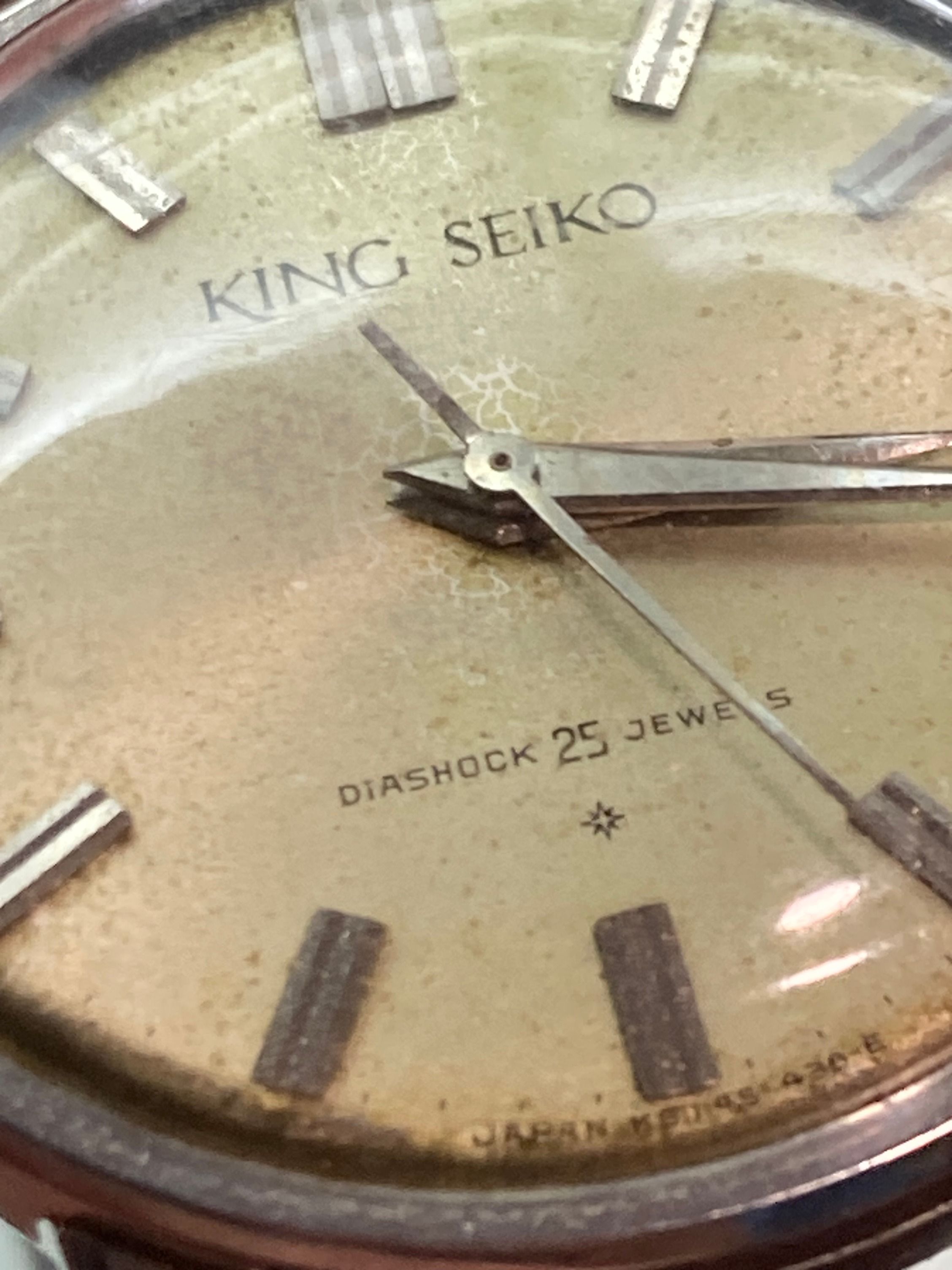 original first model king seiko (1962-3), Luxury, Watches on Carousell