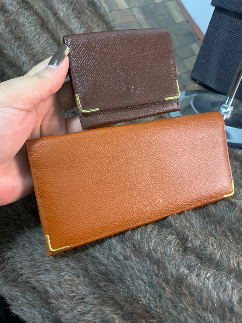 Vintage v.garavani bundle wallets on Carousell