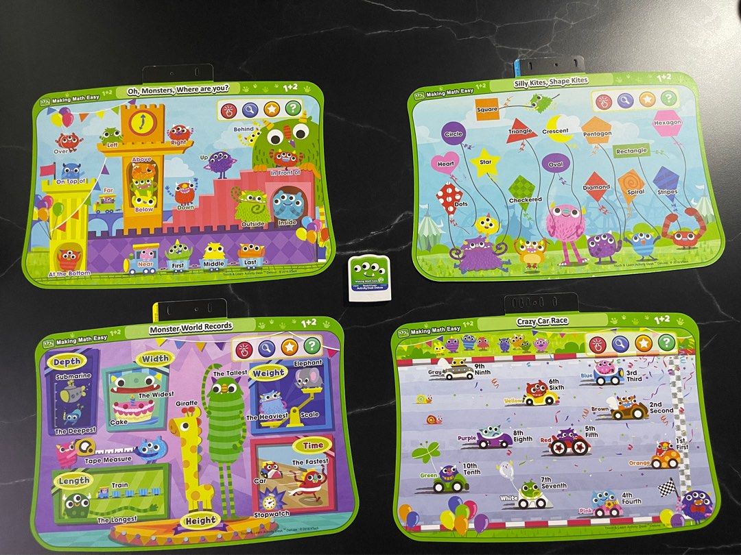 Vtech Touch & Learn Expansion Pack Making Math Easy, Babies & Kids ...