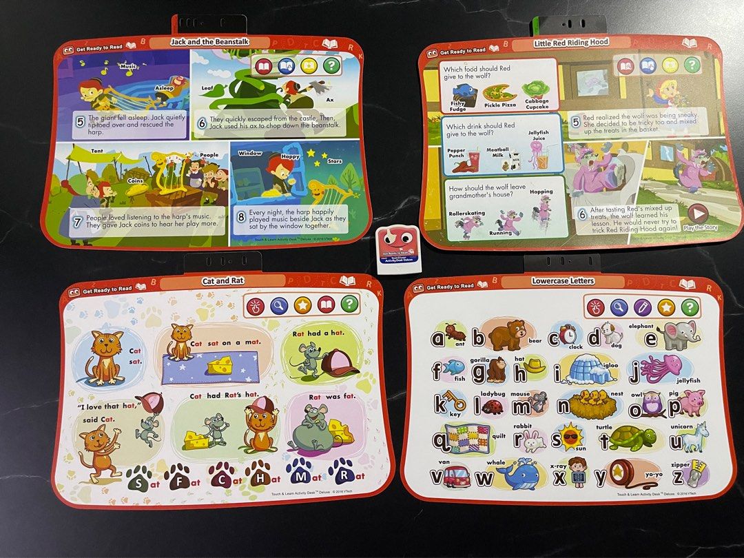 Vtech Touch & Learn Expansion Pack Get Ready To read, Babies & Kids ...