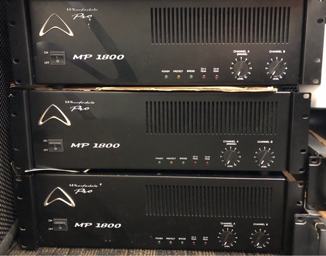 Wharfedale Pro MP1800 Power Amplifier, Audio, Soundbars, Speakers ...
