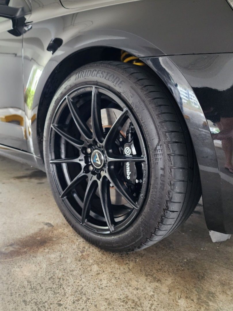 Wheelegend VLF02 Flow Formed Rims 18x8J ET35 5x112 (not BBS, OZ, RAYS, VOLK, Tommi, Enkei, SSR ...