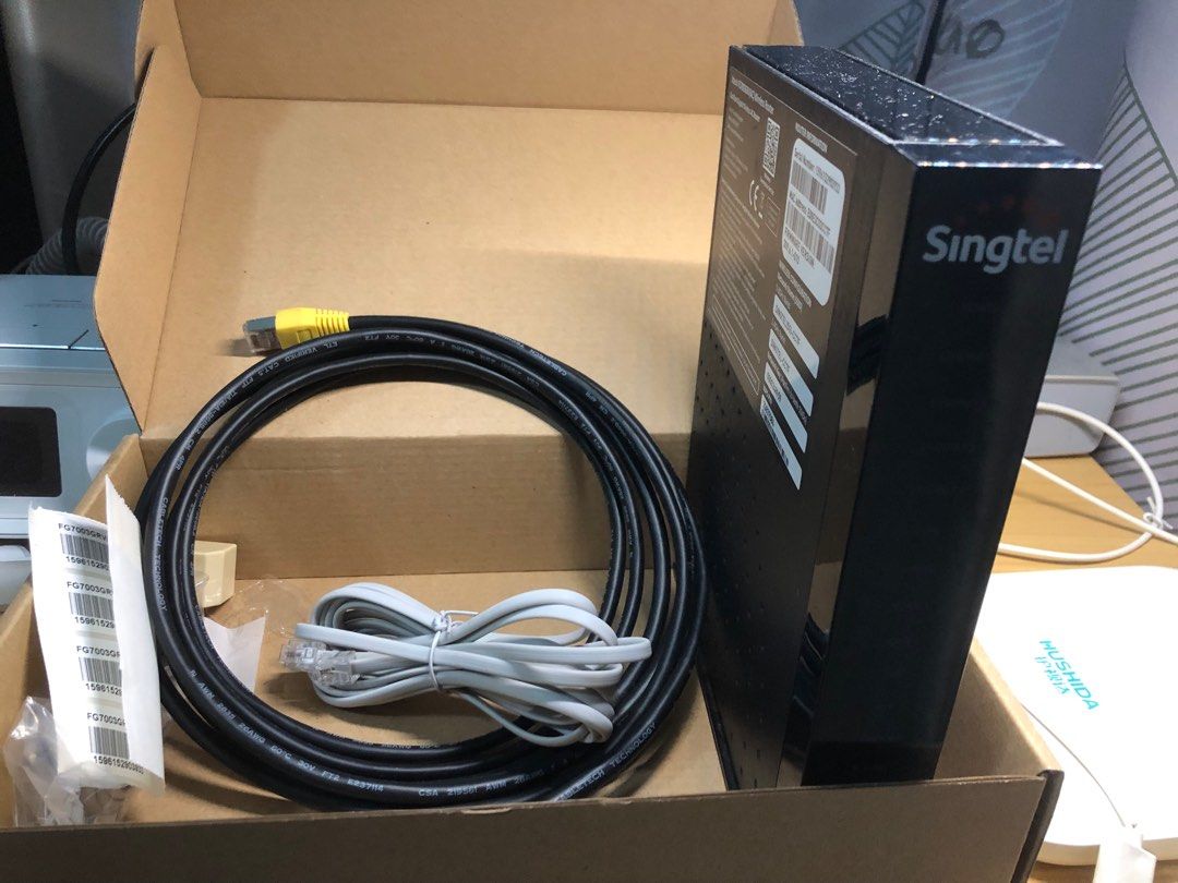 Wireless router from singtel, Computers & Tech, Office & Business ...