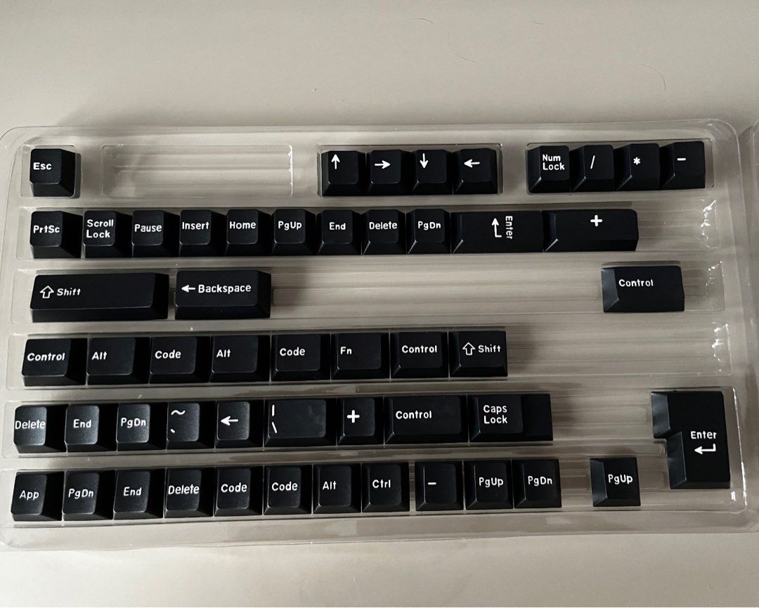 WOB PBT Doubleshot Keycaps, Computers & Tech, Parts & Accessories ...